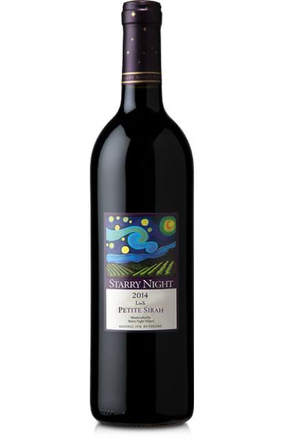 2014 Starry Night Lodi Petite Sirah - 20% OFF + Free Shipping