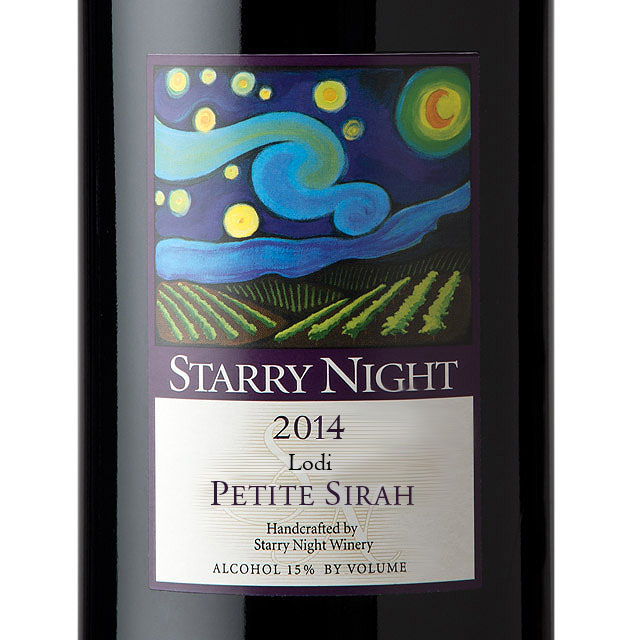 2014 Starry Night Lodi Petite Sirah - 20% OFF + Free Shipping